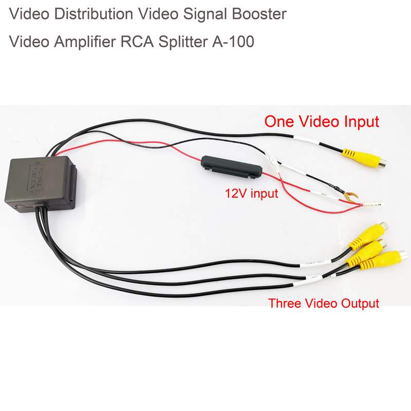 Video-RCA-CVBS-distribution-booster-splitter-A-100 - VC48.com